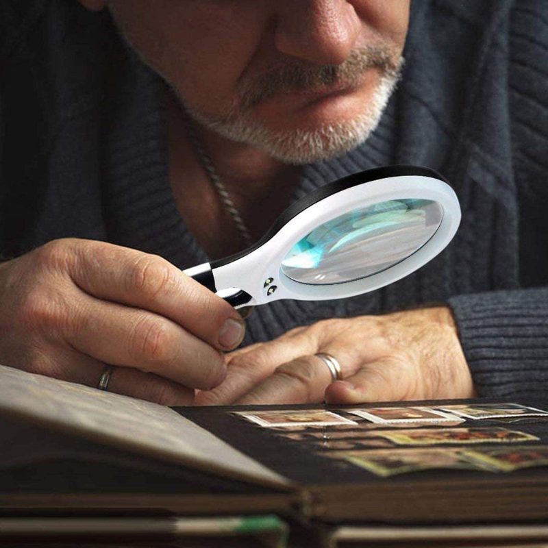 Hand Held Magnifying Glass - DIY Painy By Numbers